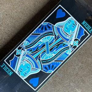 REAL NICOLE QUEEN OF HEARTS DECK